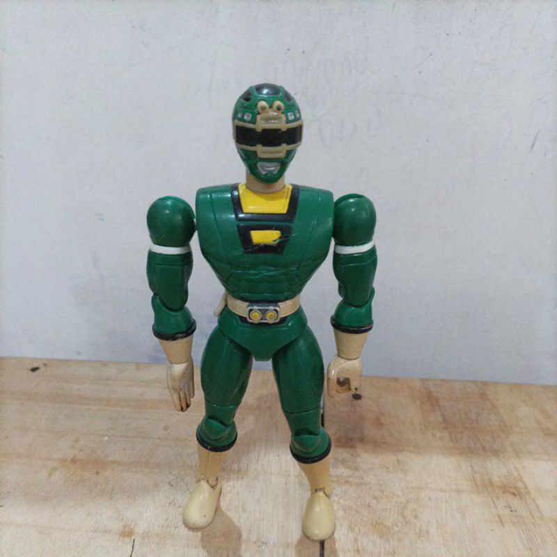 Jual Power Ranger Turbo hijau ori bandai | Shopee Indonesia