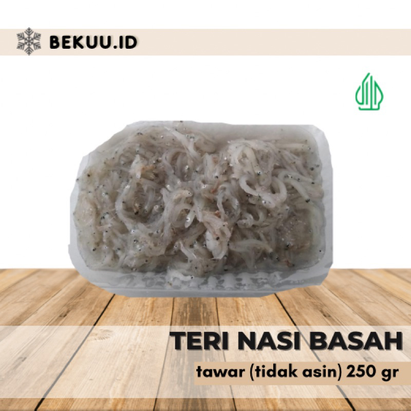Jual (Ready) Ikan Teri Nasi Basah Tawar Cocok untuk Mpasi - 200 gr ...