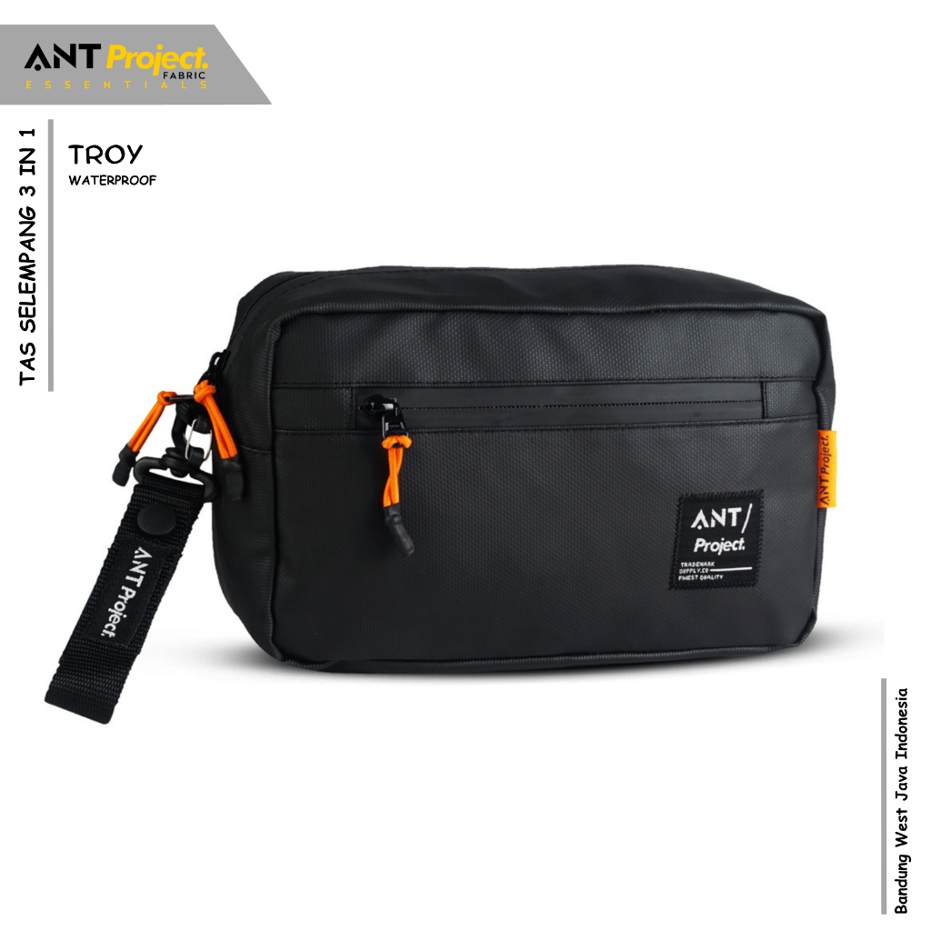 Jual ANT PROJECT - Tas Handlebar Bag TROY 3in Selempang - Tas Stang ...