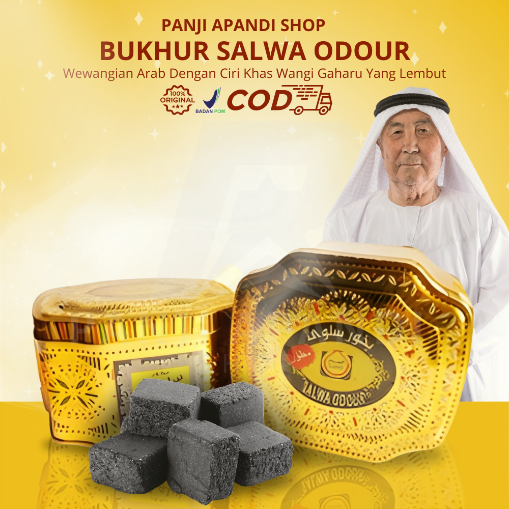 Jual Bukhur Salwa Odour Murabba 100g Dupa Wangi Arab Salwa Pewangi ...