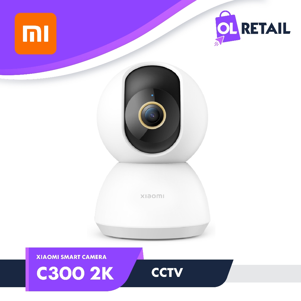 Jual Xiaomi Smart Camera C300 2K Ultra-clear 3MP AI Detect | Shopee ...