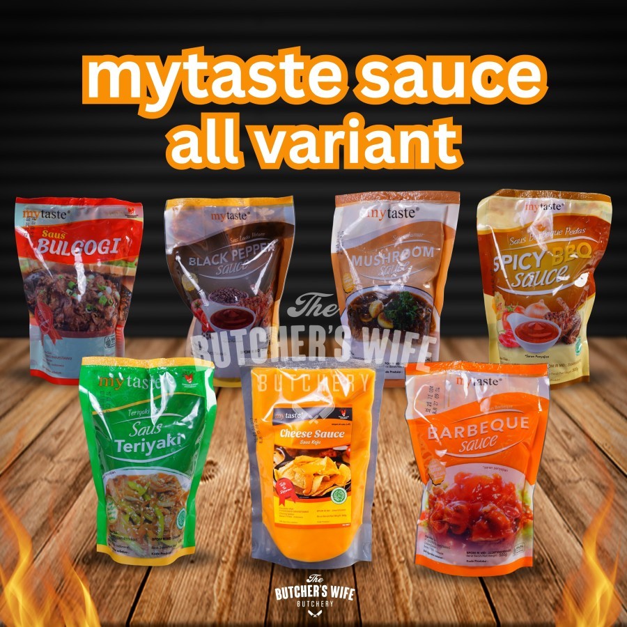 Jual MYTASTE SAUCE / MY TASTE SAUCE BBQ TERIYAKI BULGOGI BLACKPEPPER ...