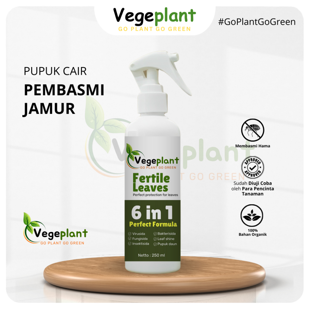 Jual Beli 1 Gratis 1 Vegeplant Fertile Leaves Pupuk Tanaman Hias ...