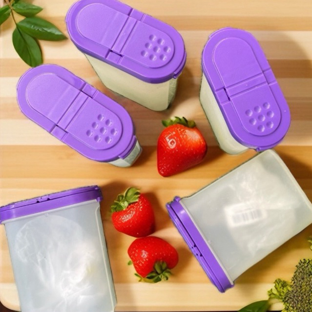 Jual tempat lada garam spice to go original tupperware tutup dan katup ...