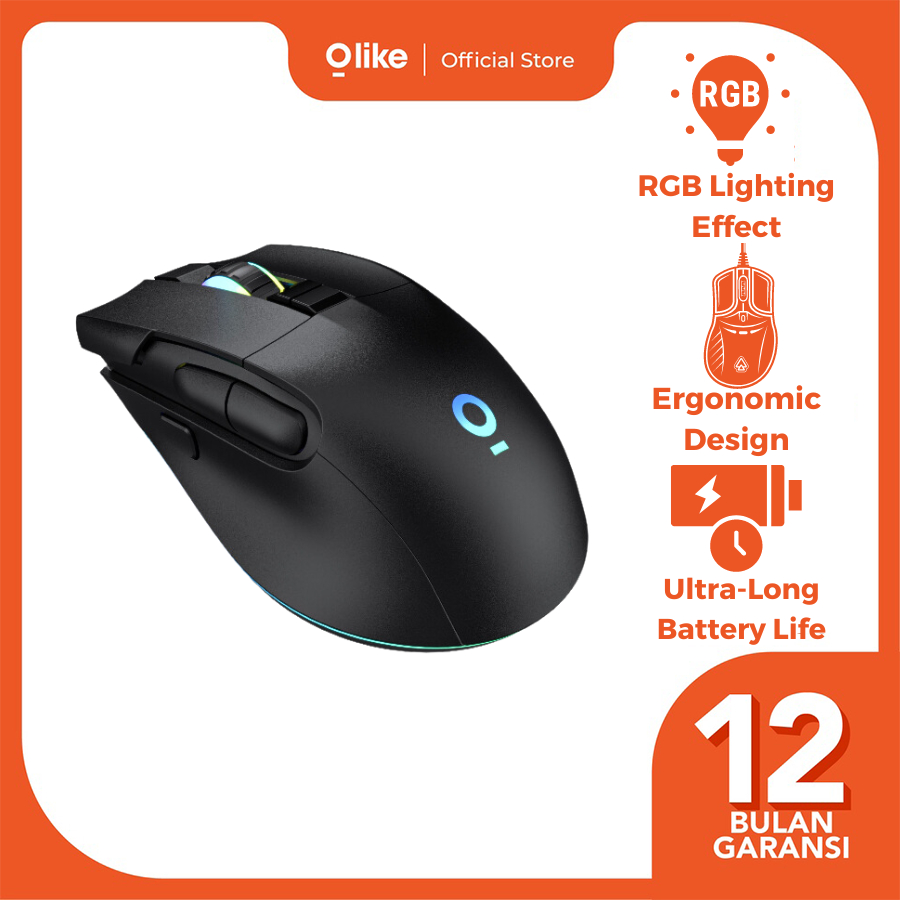 Jual OLIKE MOUSE PROFESSIONAL GAMING CHIP GAMING MOUSE WITH RGB ...