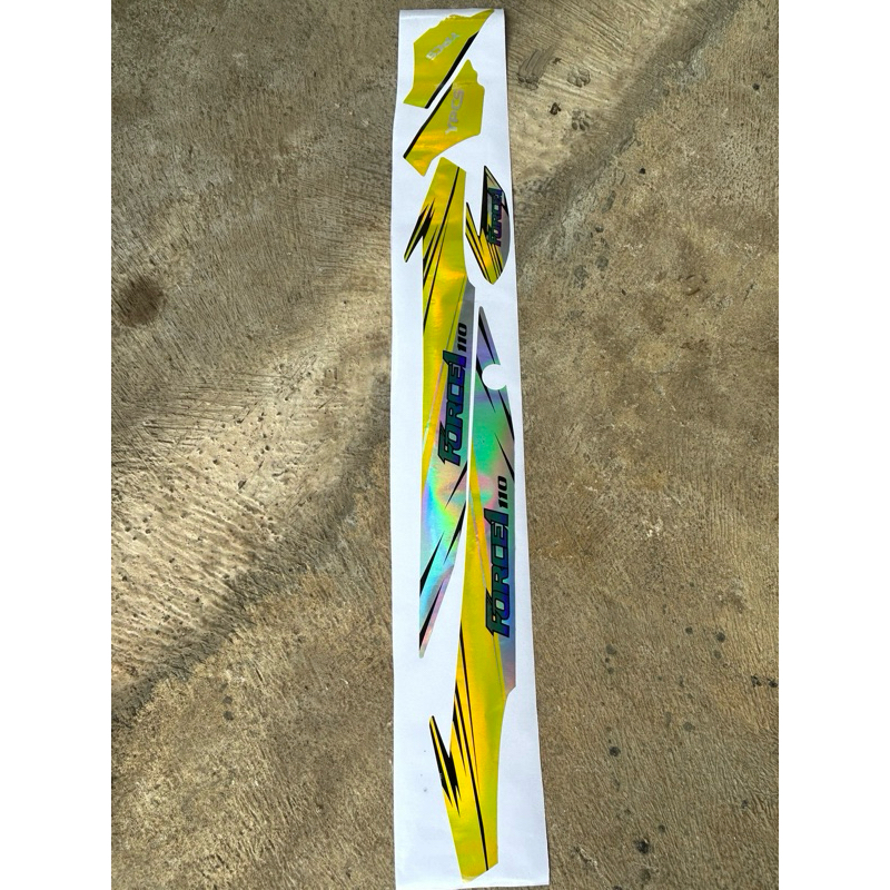 Jual Striping stiker Lis Yamaha force 1 poswan 93 hologram | Shopee ...