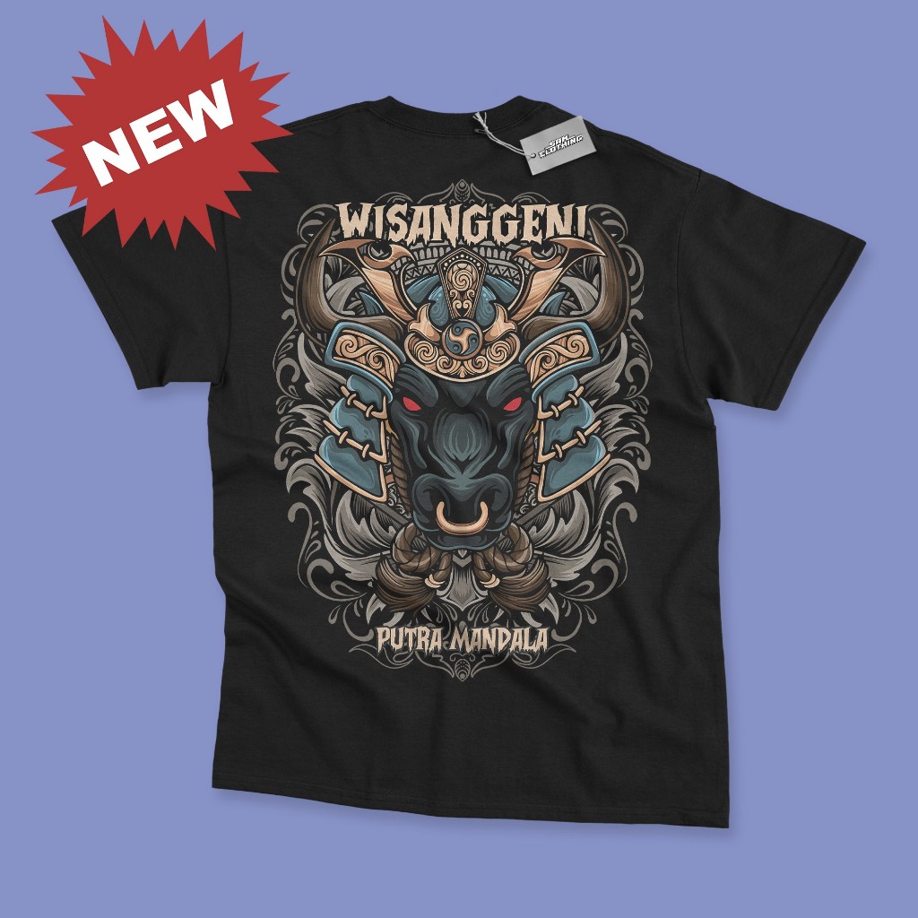 Jual Kaos Bantengan Mberot Putra mandala Wisanggeni | Shopee Indonesia