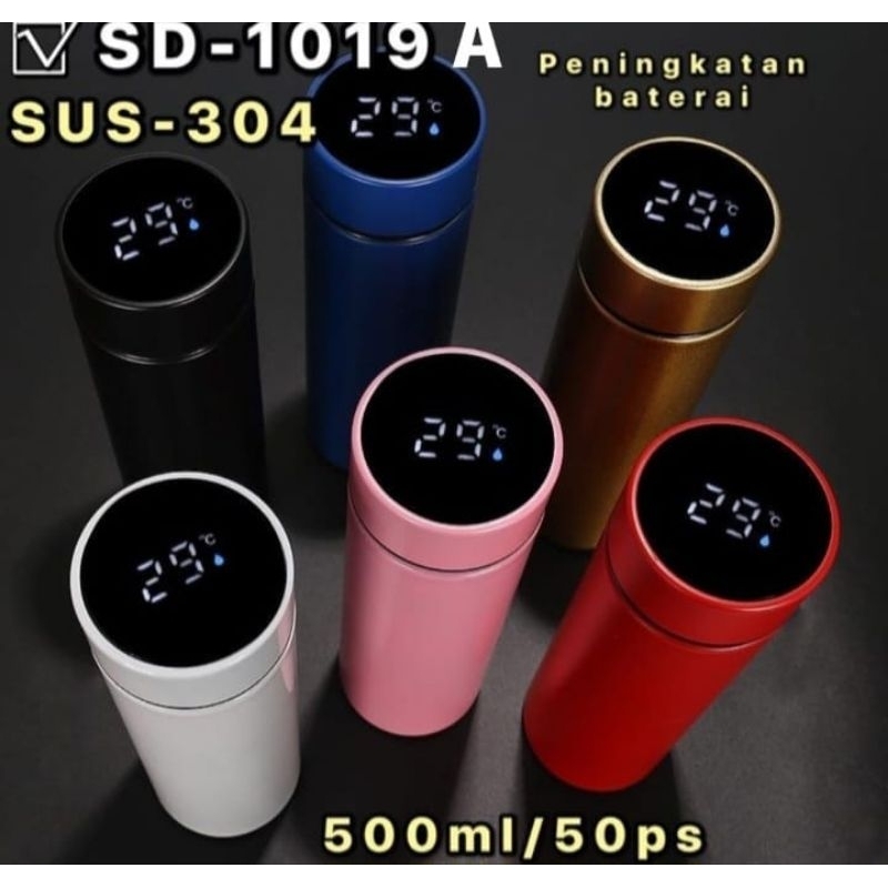 Jual TERMURAH! TERMOS LED SUHU STAINLESS STEEL TUMBLER SAKURA LED ...