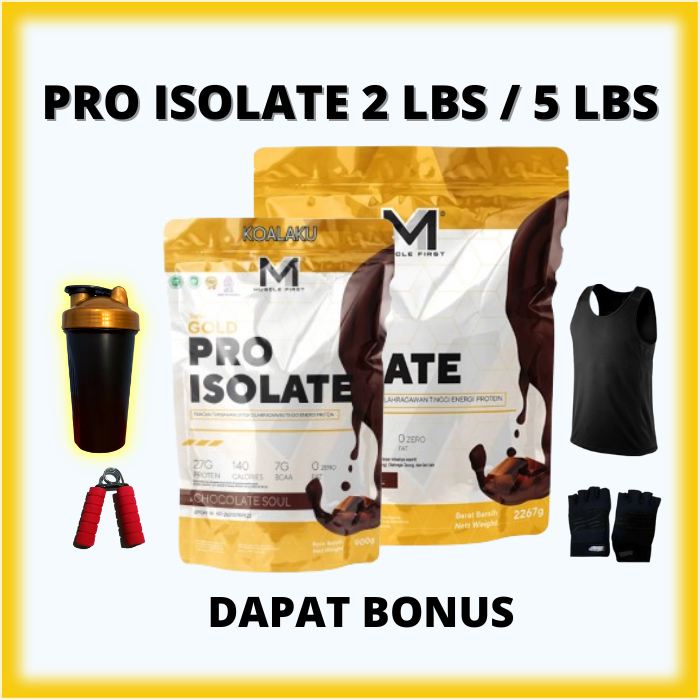 Jual MUSCLE FIRST PRO ISOLATE 2LBS/5LBS 25 SERVINGS UKURAN 2LBS ...