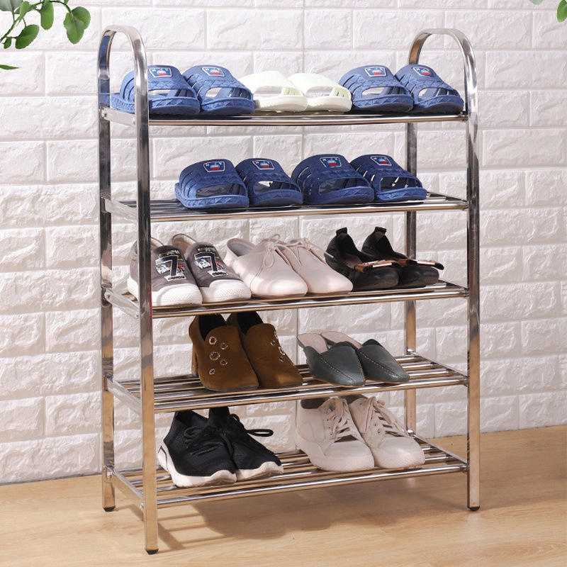 Jual SM Rak Sepatu Tingkat / Rak Sepatu Stainless Steel / Rak Sepatu ...
