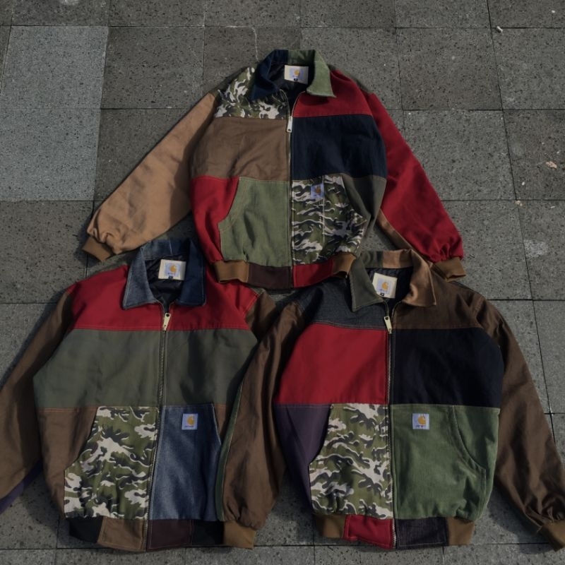 Jual TAKE ALL CARHARTT JACKET REWORK | Shopee Indonesia