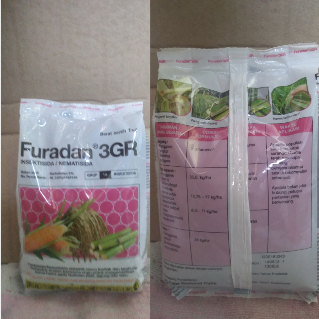 Jual furadan insektisida/nematisida 3GR (1KG) | Shopee Indonesia