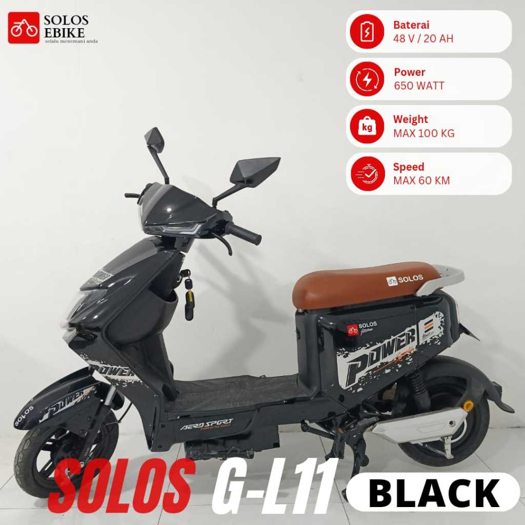 Jual Sepeda Listrik Solos G-L11 | Shopee Indonesia