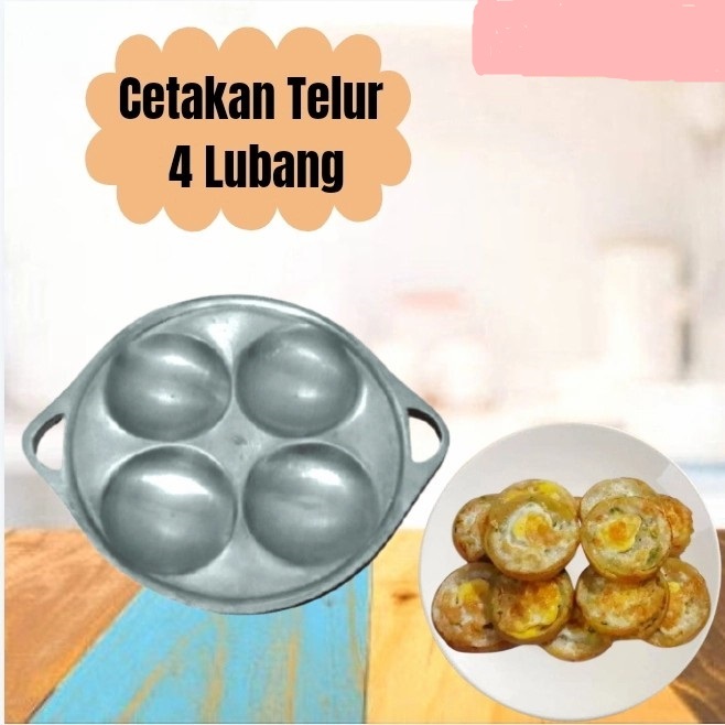 Jual Hello - 1 PC [CT-4L] ORI 100% Cetakan Telur Puyuh Kue Cubit 4 ...
