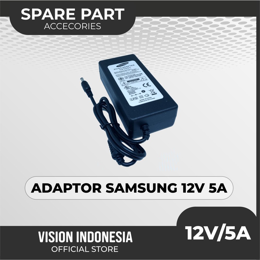 Jual ADAPTOR SAMSUNG 12V/5A Original Kualitas Bagus | Shopee Indonesia