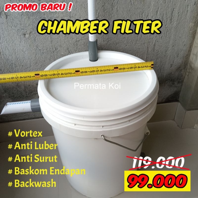 Jual Tong Filter / Ember Filter 25 L, Chamber Filter Kolam koi dll ...