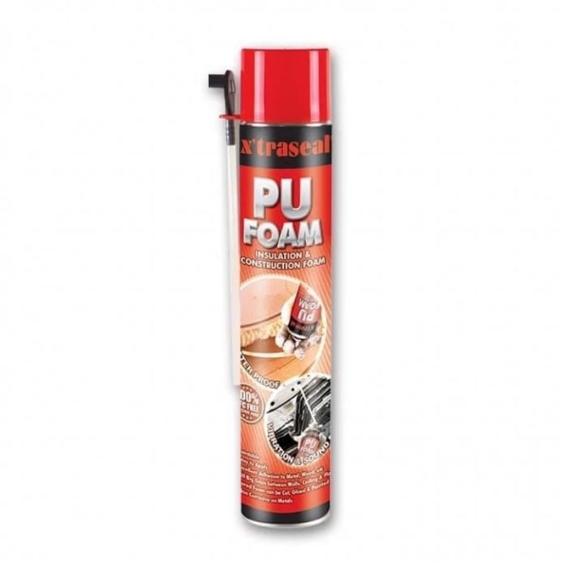 Jual PU Foam Xtraseal 750ml Insulation & Construction Foam (semprotan ...