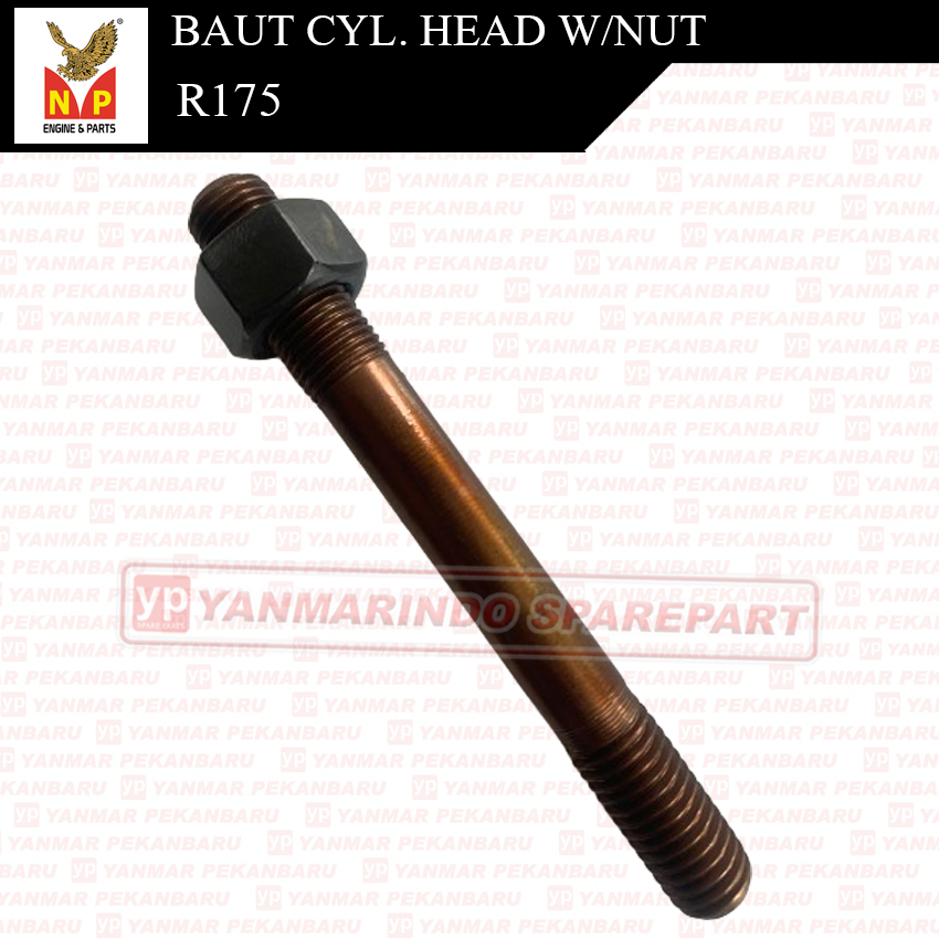 Jual R175 Stud Cylinder Head Baut Deksel Dongfeng 7PK NP | Shopee Indonesia