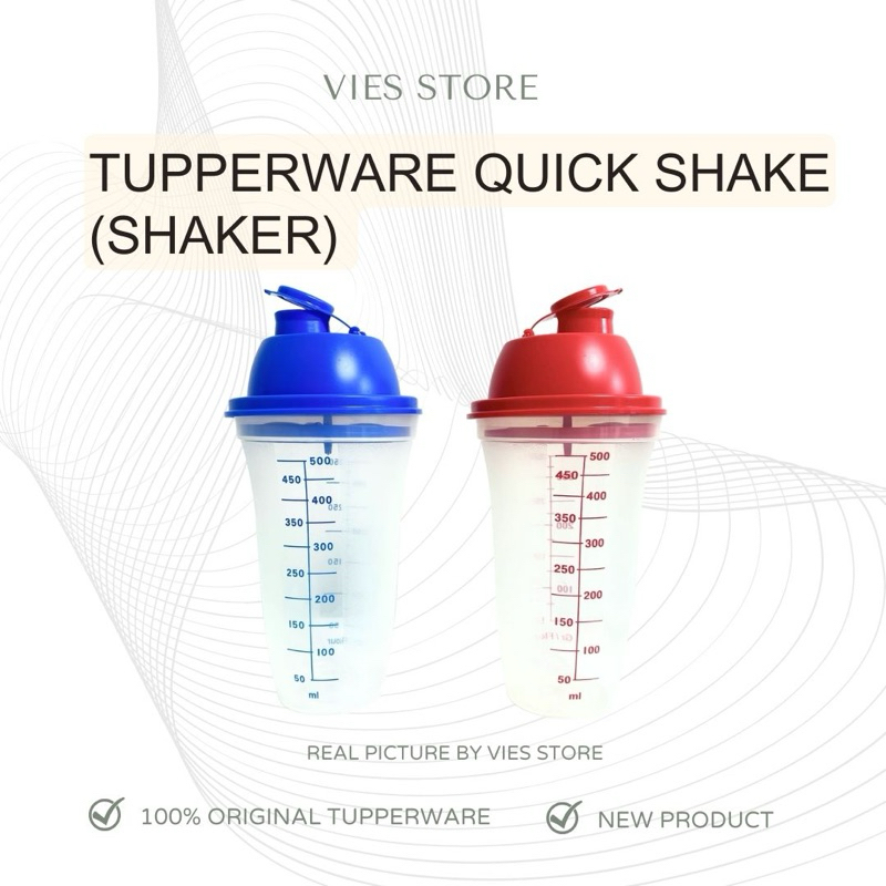 Jual Tupperware Quick Shake (Shaker) Pengocok Milkshake & Aneka Buah ...