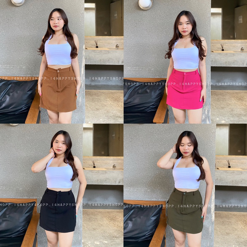 Jual MINI ROK CARGO AIRFLOW / ROK PENDEK CARGO / ROK CARGO WANITA ...