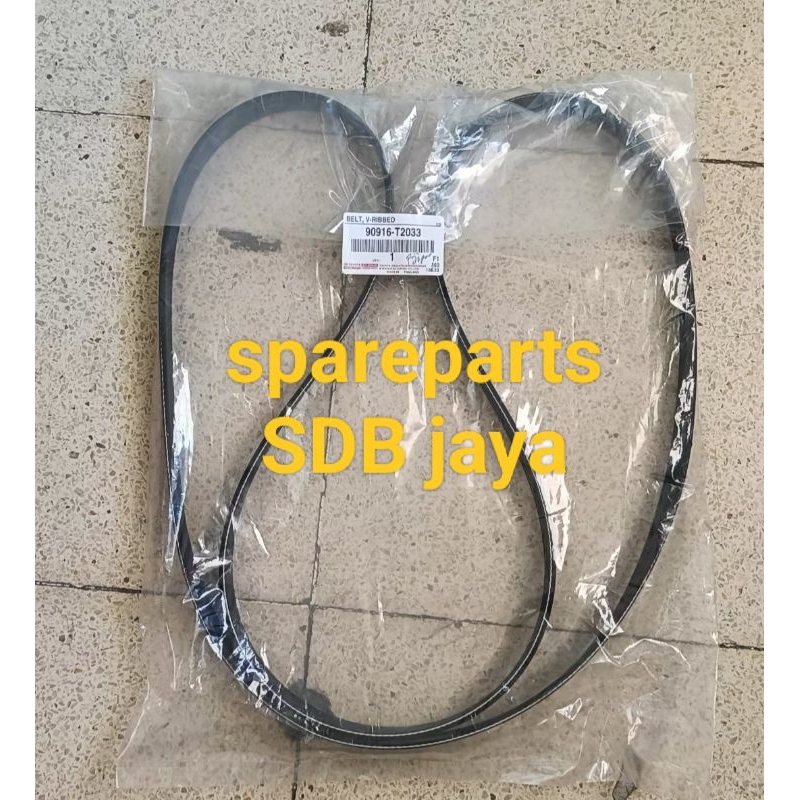 Jual tali kipas fanbelt fan belt V-Belt Innova reborn Fortuner vrz Hilux Revo 2gd diesel 7pk2050 ...