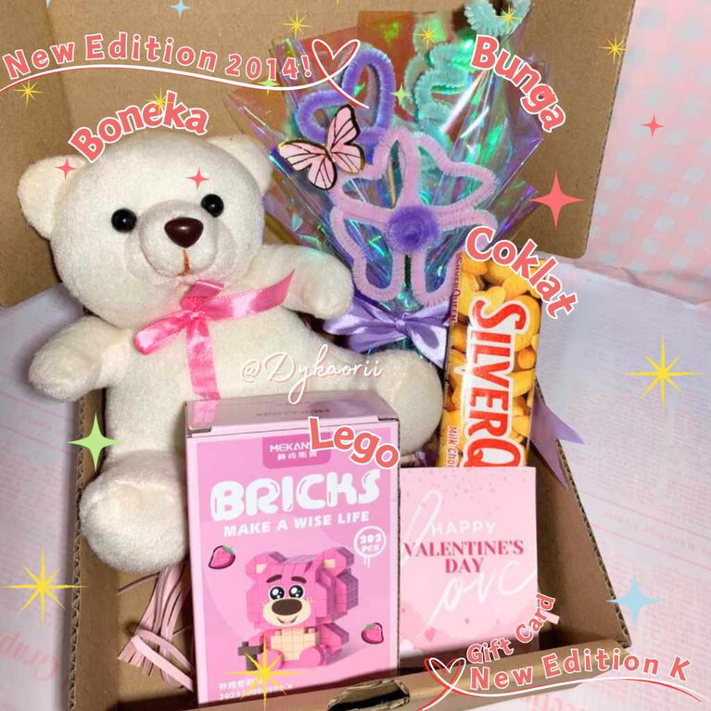 Jual HAMPERS VALENTINE LEGO BONEKA COKLAT SILVERQUEEN BEAR TERJANGKAU ...