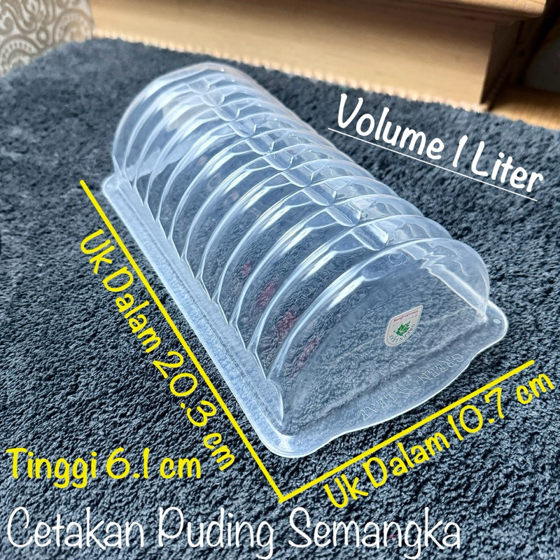 Jual Cetakan Loyang Agar Ager Agar2 Puding Jelly Semangka Plastik 0959 ...