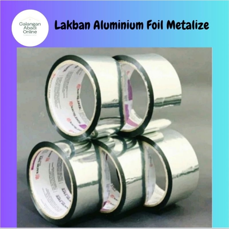 Jual Metalizing Lakban - Tape Isolasi - Metalizing SLMK 5cm | Shopee ...