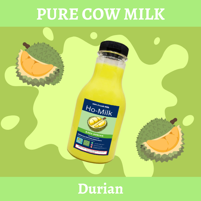 Jual Susu sapi murni rasa Durian fresh cow milk 250ml | Shopee Indonesia