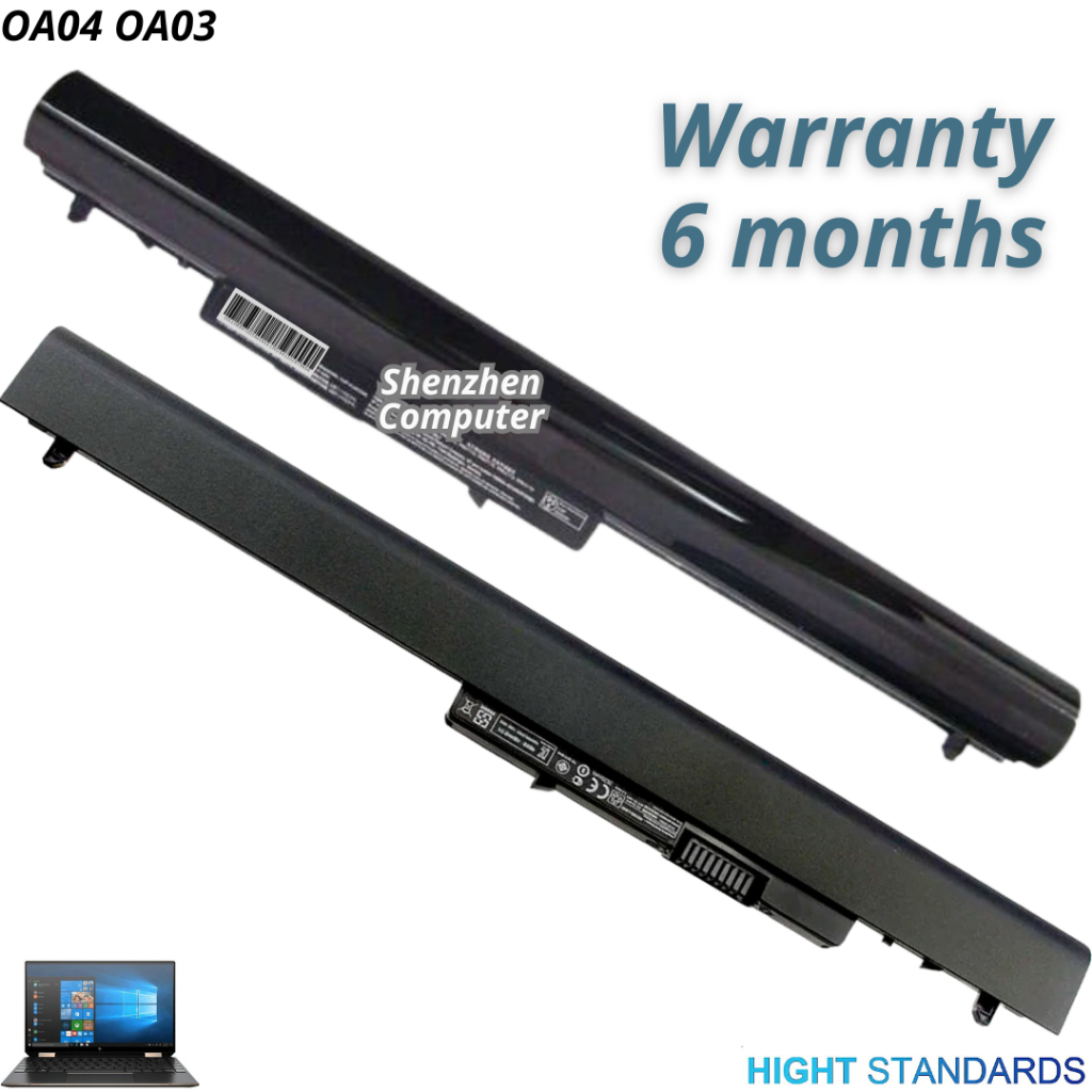 Jual Baterai Charger Laptop HP 14 Notebook PC original OA03 OA04 ...