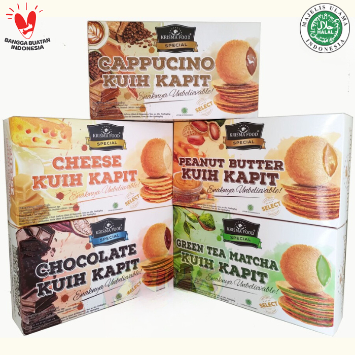 Jual Kue Kapit Krisma Food Singaporean Semprong Sesame Kuih | Shopee ...