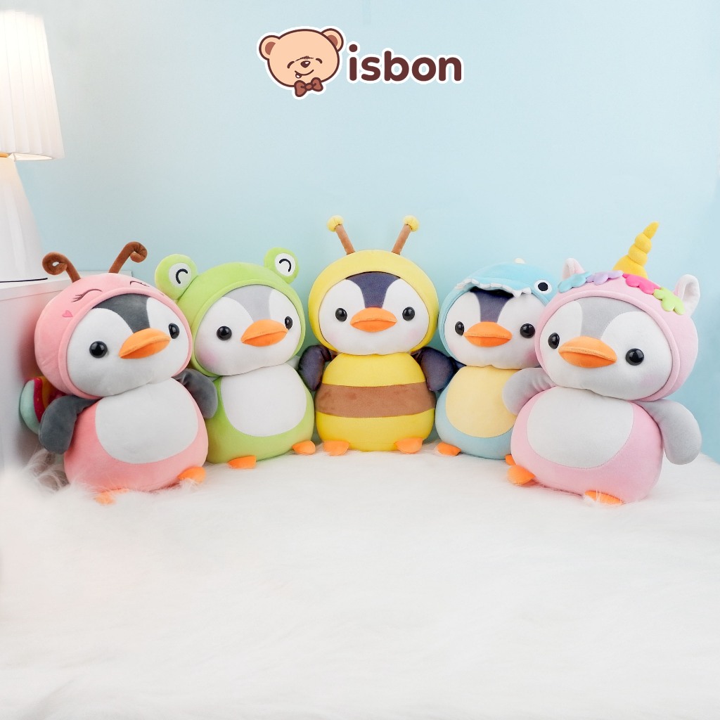 Jual ISTANA BONEKA Baby Pinguin With Hoodie Karakter Lucu Mainan Anak ...