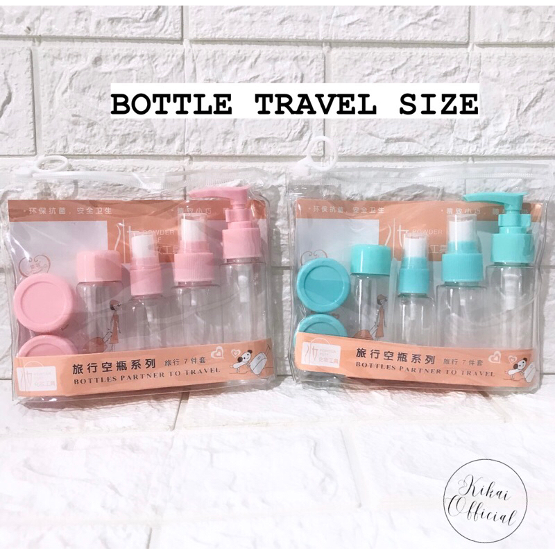 Jual Botol Sabun Kosong Spray Parfum Kosmetik Tempat Sabun Mini 7 in 1 ...