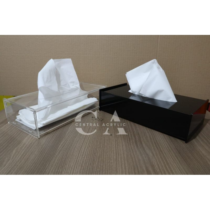 Jual TEMPAT TISSUE ACRYLIC/BOX TISSUE ACRYLIC/KOTAK TISU AKRILIK ...