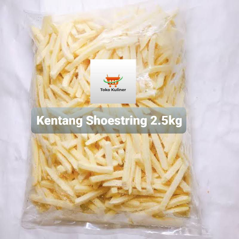 Jual Kentang Goreng Shoestring 2,5kg | Shopee Indonesia