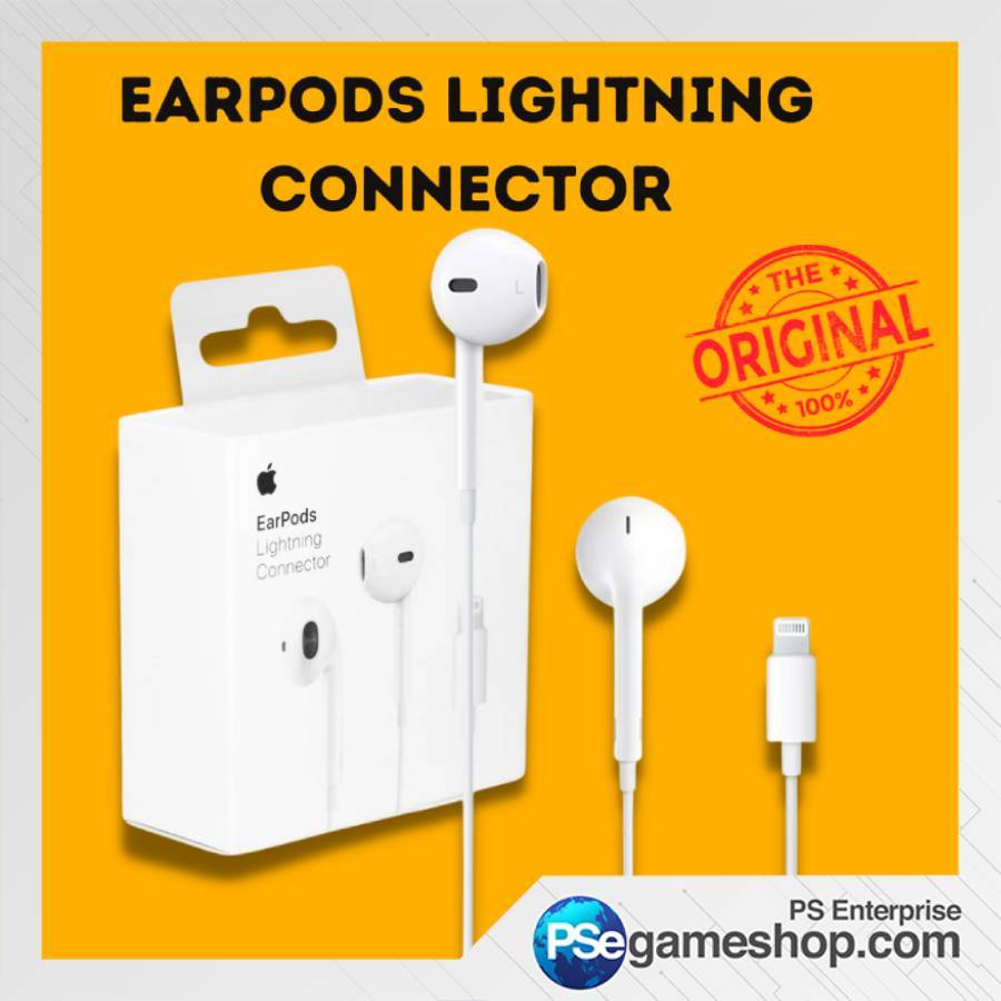 Jual EarPods with Lightning Connector Headset | Shopee Indonesia