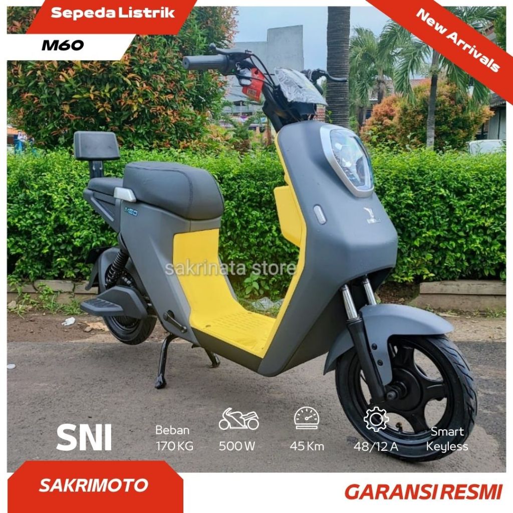 Jual Sepeda listrik uwinfly m60 terbaru garansi resmi murah 500 watt ...