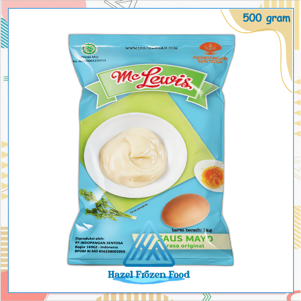 Jual Mc Lewis Saus Mayo Original 500 g Frozen Food Karawang | Shopee ...