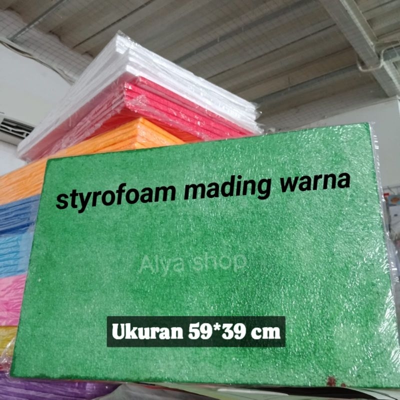 Jual Styrofoam mading - Styrofoam Warna | Shopee Indonesia