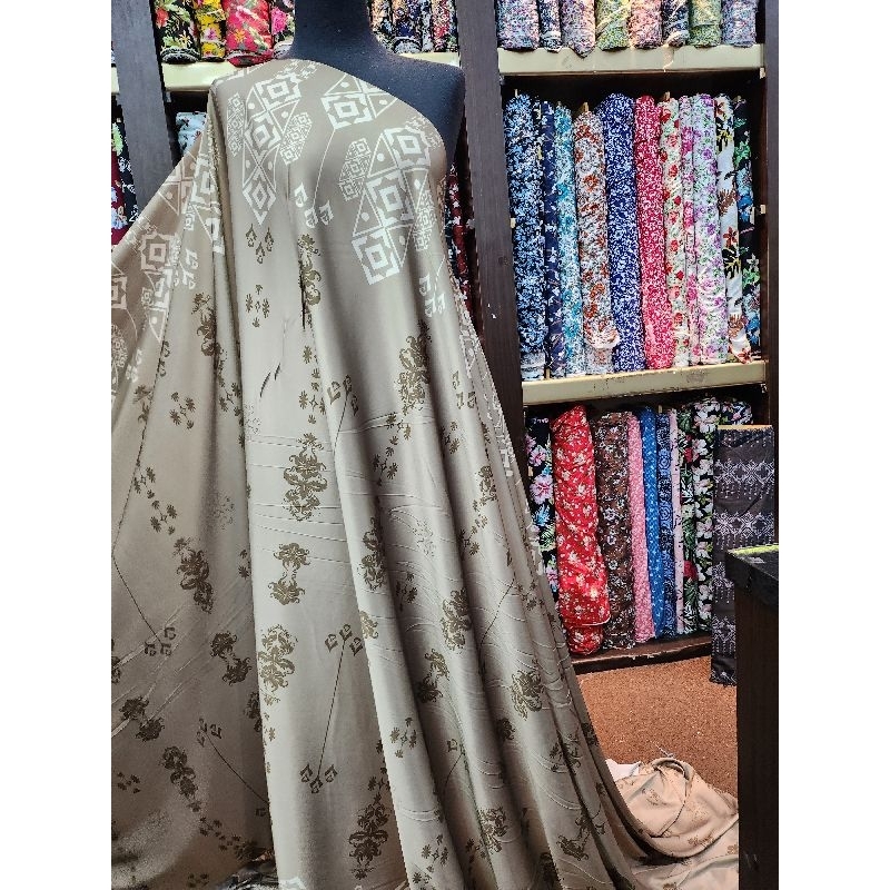 Jual ARMANI SILK MOTIF ETNIK/BAHAN KAIN ARMANI SILK PRINT ETNIK ...