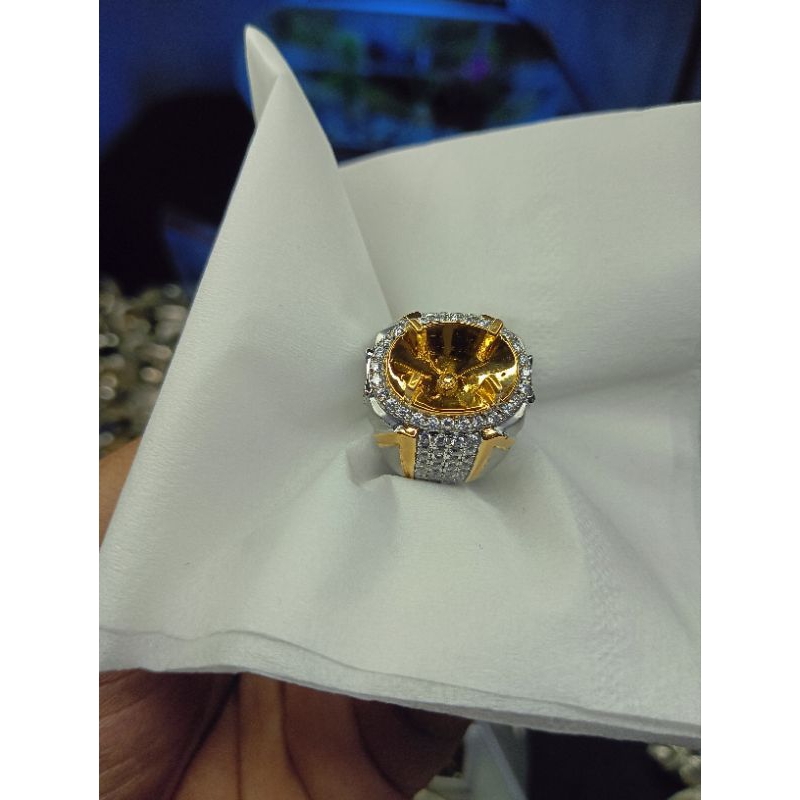 Jual ring perak dim 14x10 | Shopee Indonesia
