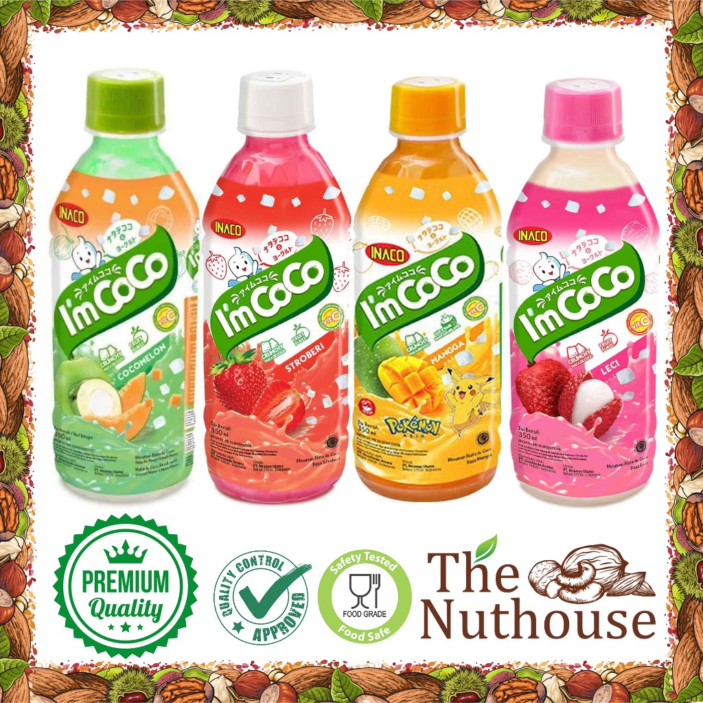 Jual INACO I’m Coco Drink 350ml Mango / Strawberry / Coconut Melon ...