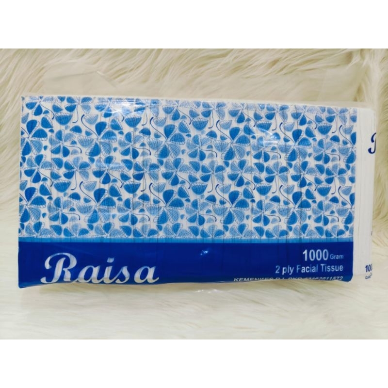 Jual RAISA - Facial Tissue Wajah 1000 gr / 1 kg (2ply) Tisu Wajah ...
