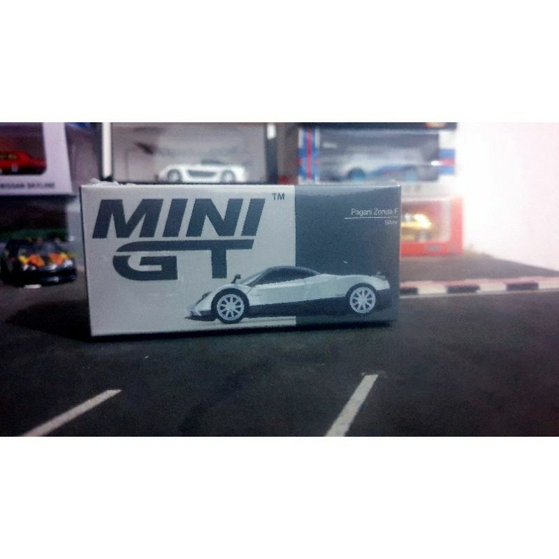 Jual Diecast Mini Gt Pagani Zonda F Silver no 305 1:64 segel | Shopee ...