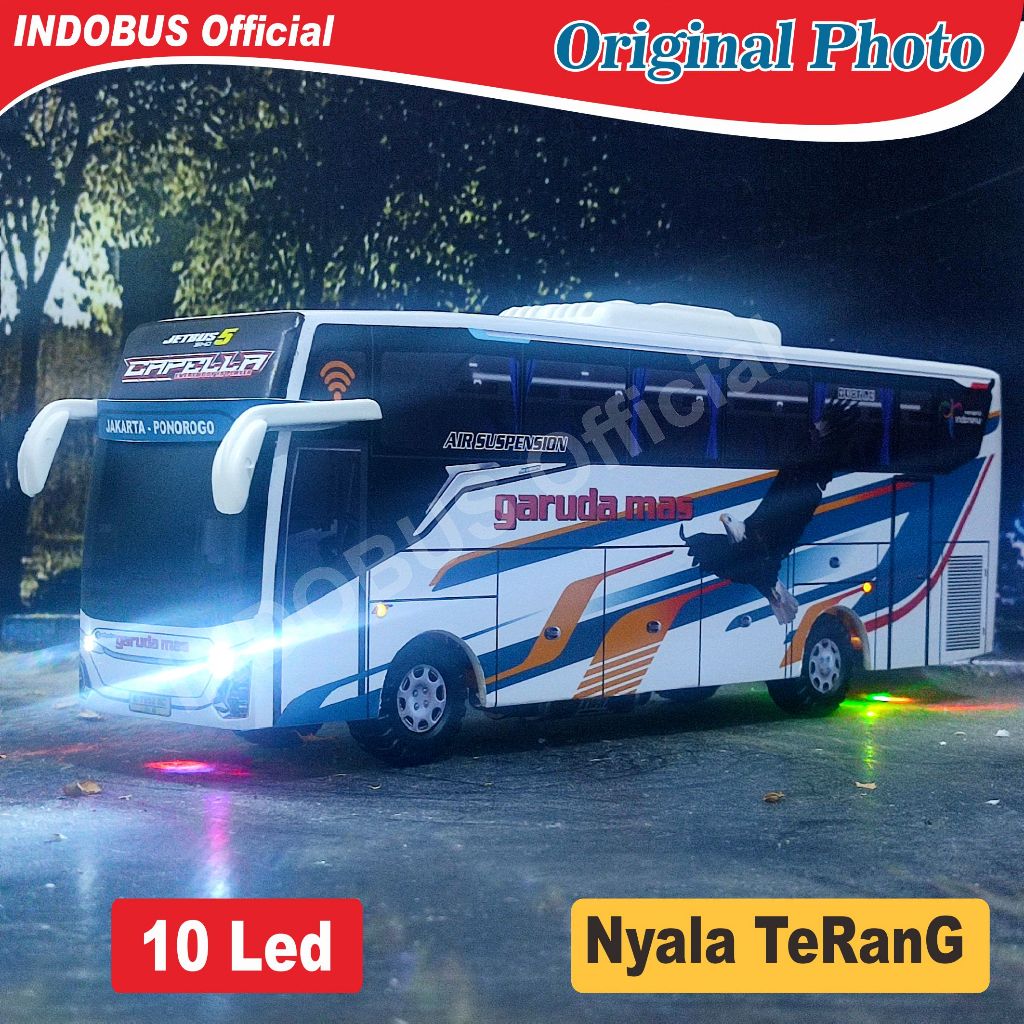 Jual Miniatur Bus Bis Garuda Mas JB5 | Shopee Indonesia