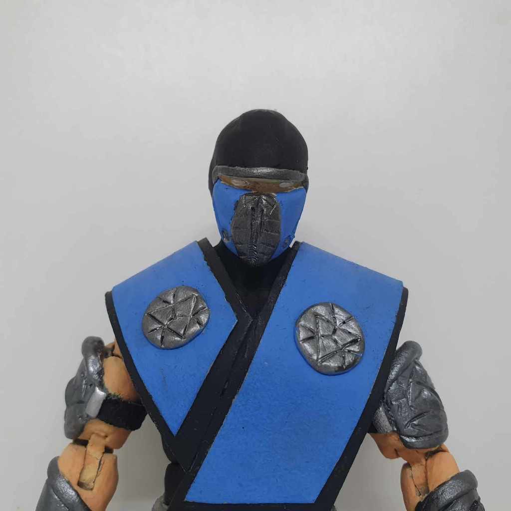 Jual Marvel Legends Mortal Kombat Sub Zero custom SHF Figma | Shopee ...
