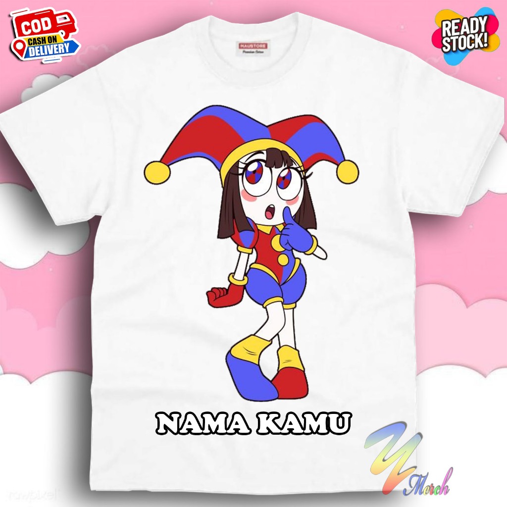 Jual Tshirt Atasan Anak Animasi The Amazing Digital Circus / Kaos Baju ...