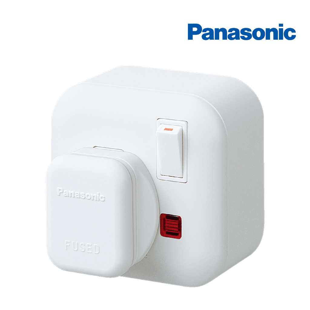 Jual STOP KONTAK STOPKONTAK SOCKET AC PANASONIC dengan Lampu indikator ...