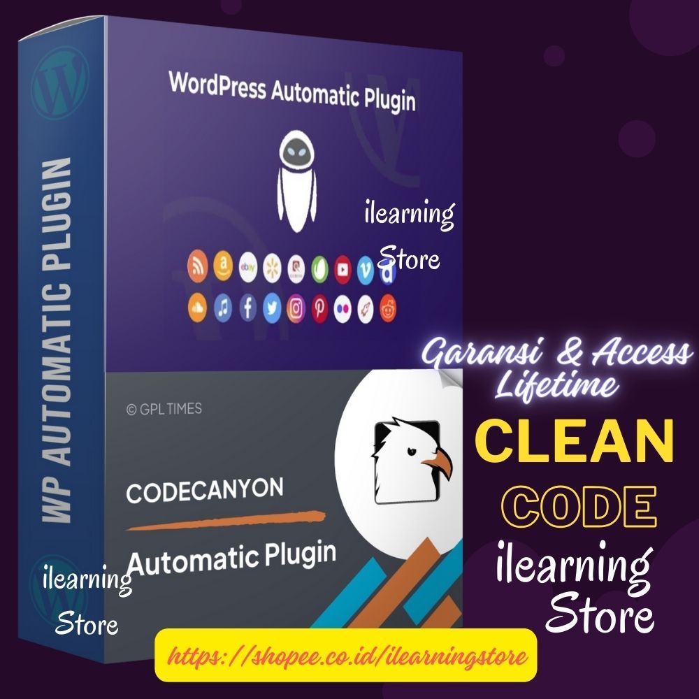 Jual [WP05] Wordpress Plugin Premium Automatic Plugin | Shopee Indonesia