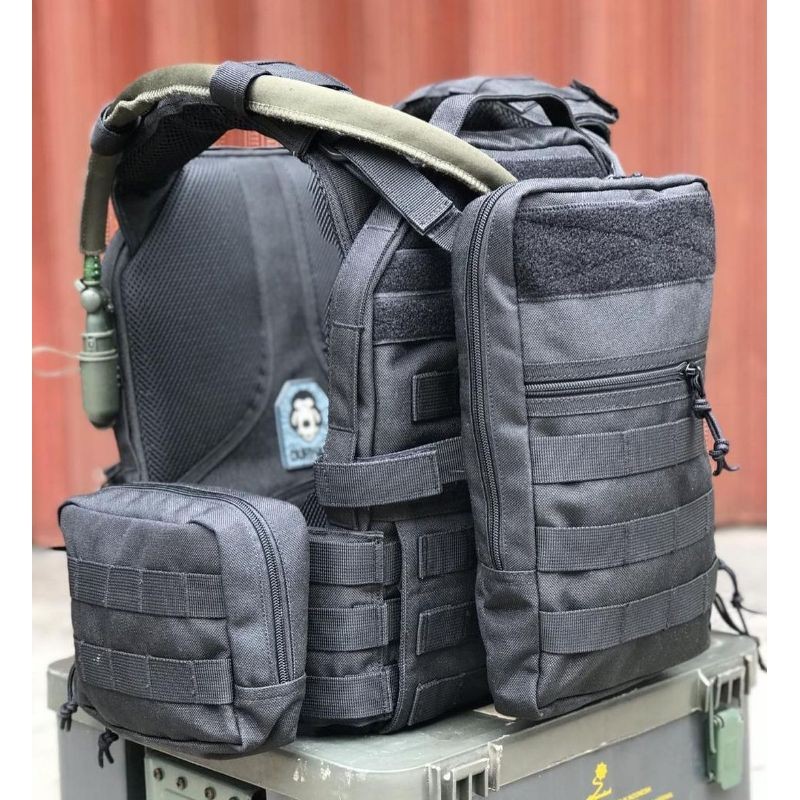 Jual DURHAIM Body vest anti peluru black mamba original Bodyvest Model ...